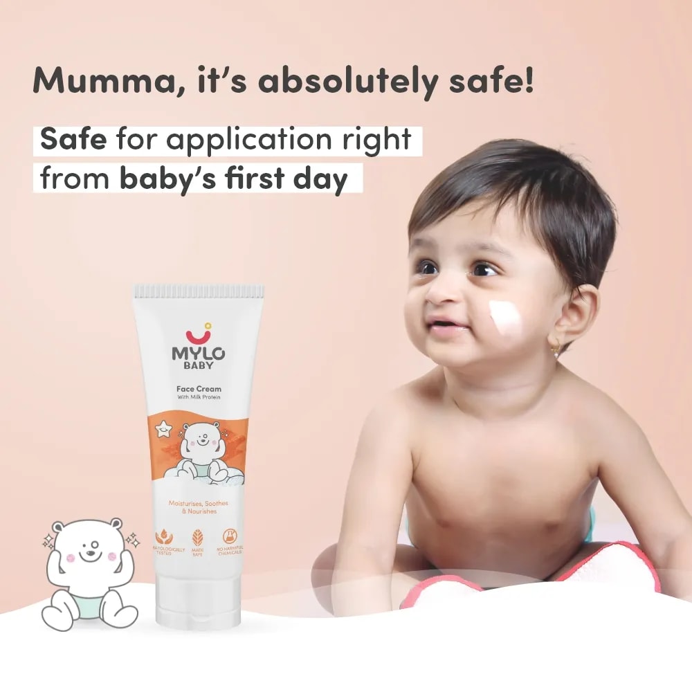 Baby Cream for Healthier, Happier Face | Mylo Baby